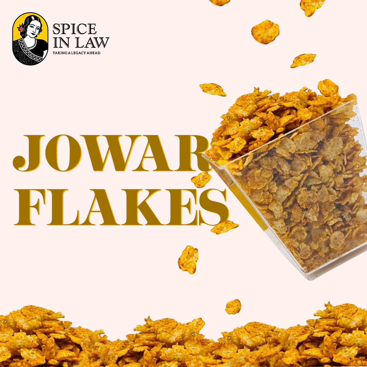 Chatpata Jowar Flakes - Spice In Law